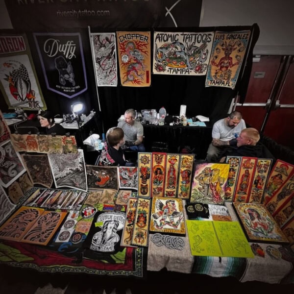 Live Tattooing – Richmond Tattoo & Arts Convention